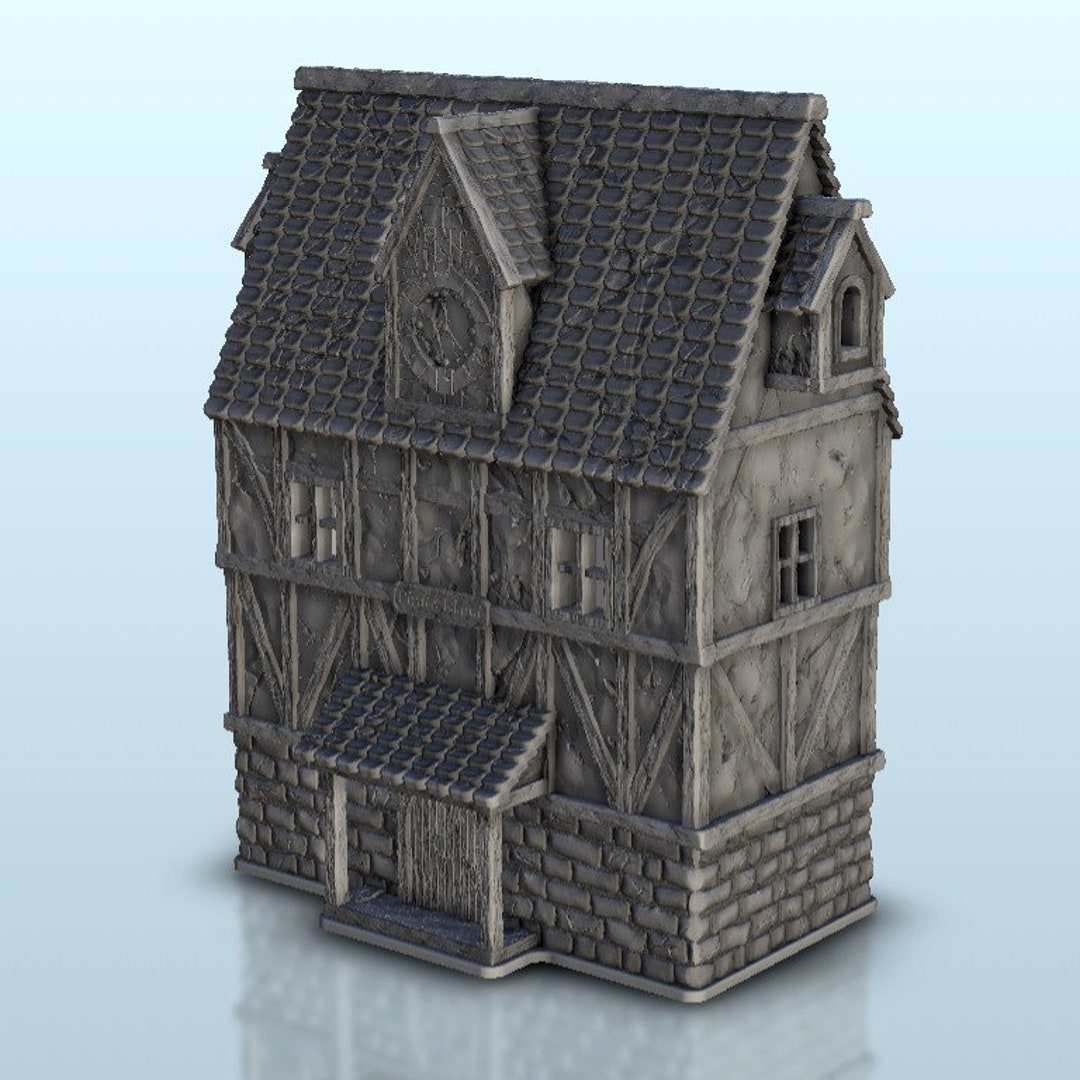 Tavern 25 - STL 3D Printing Scenery Terrain Architecture Bolt Action ...