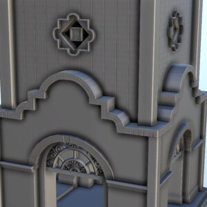 Wild West Bell Tower 17 - STL 3D Printing - Etsy