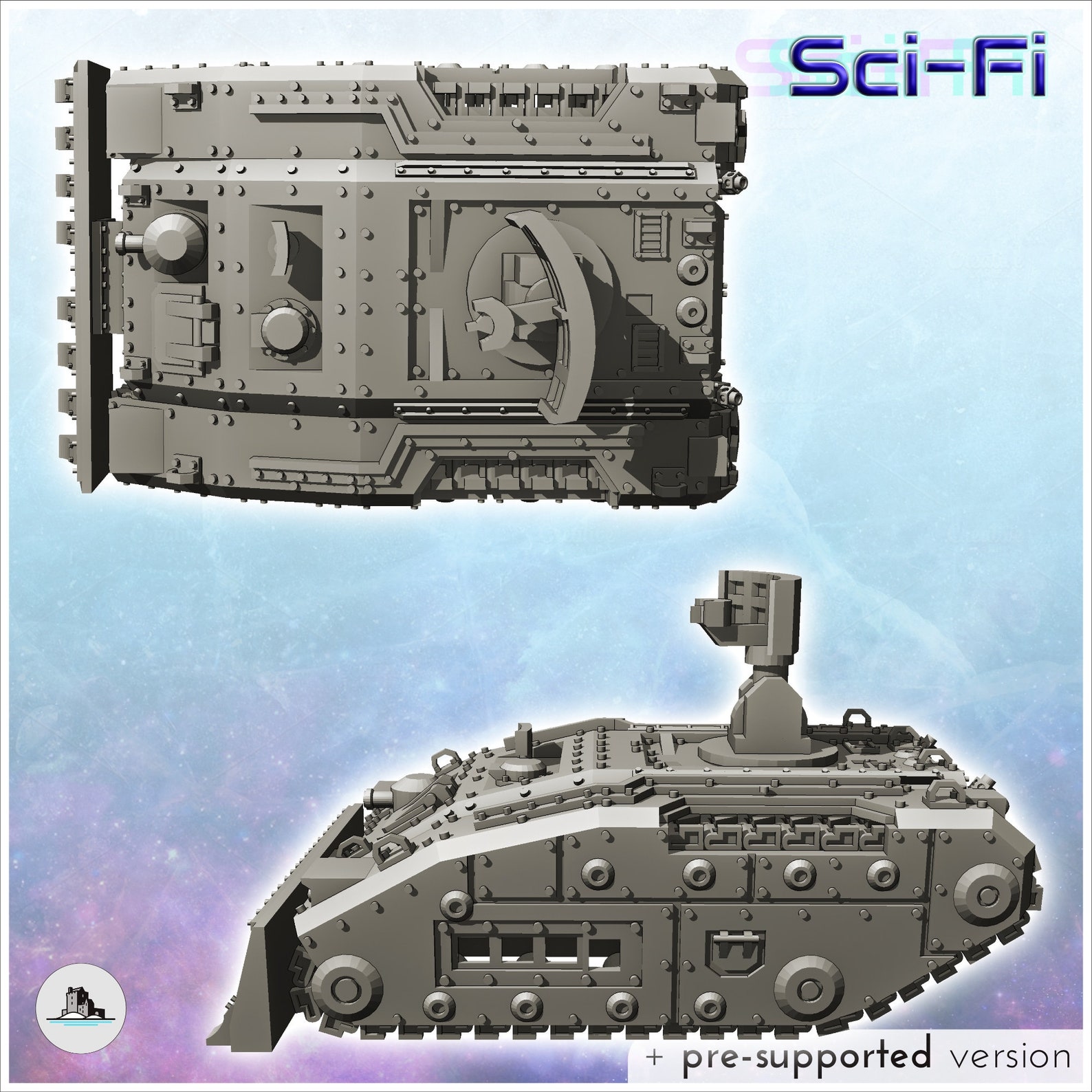Imperial Raptor Tank With Front Blade (radar Version) (32) - STL 3D ...
