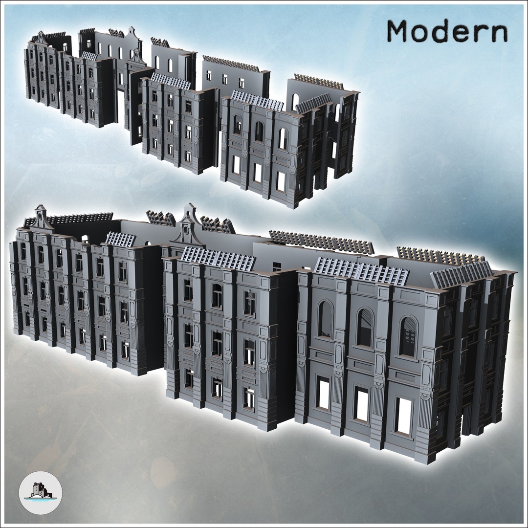 Stalingrad Main Train Station (USSR) (44) - STL 3D Printing WW2 ...