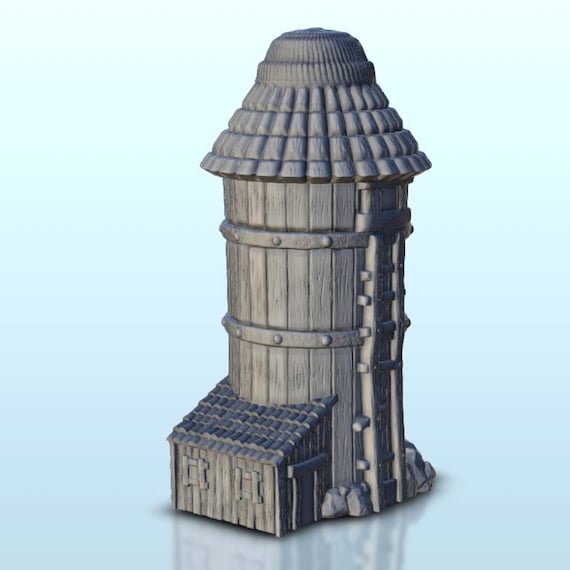3d Cylinder Building