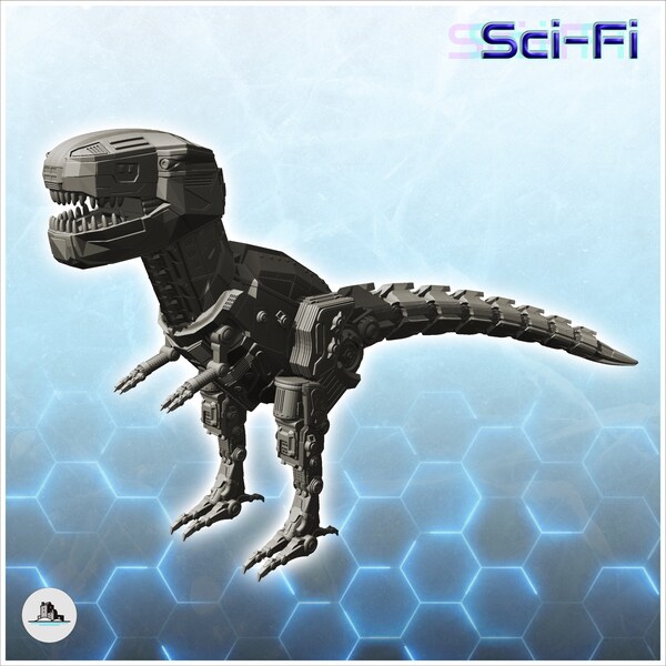 Dinosaur Stl Robot - Etsy