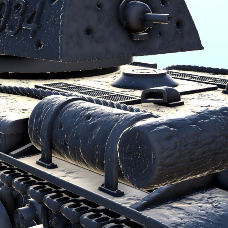 KV-1 M1941 Stl 3D Printing WW2 Second USSR Tank Russian | Etsy