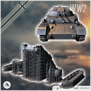 Flakpanzer IV AA Kugelblitz Anti-air Tank Defense - STL 3D Printing ...