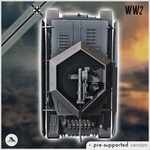 Flakpanzer IV AA Ostwind STL 3D Printing World War Two Second German ...