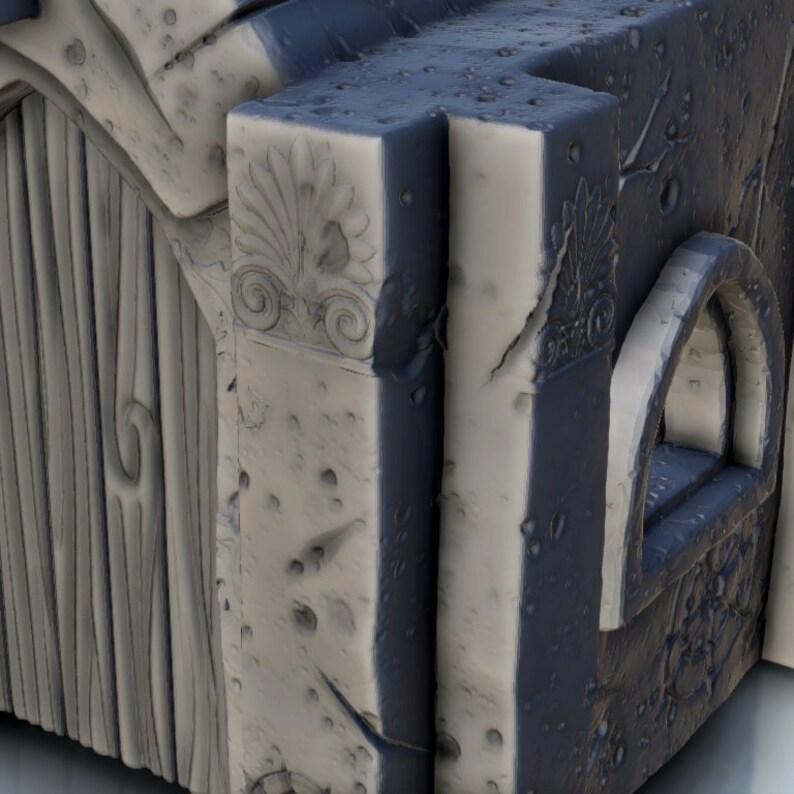 Christian Cemetery Mausoleum 3 STL 3D Printing Print - Etsy