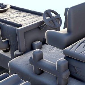 Modern Tractor 1 - STL 3D Printing Medieval Gothic Feudal Old Saga - Etsy