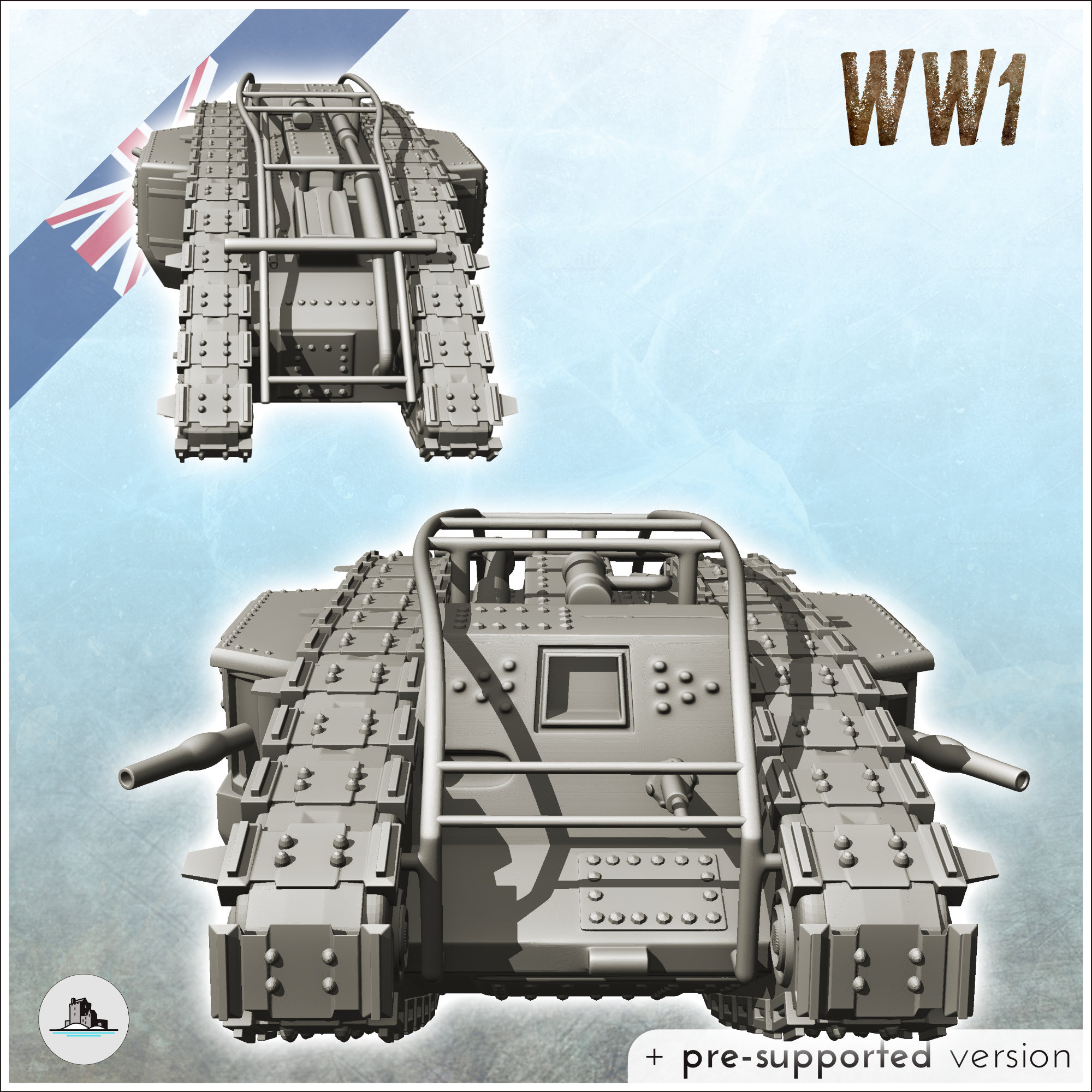 Tanks Ww1 Diagram