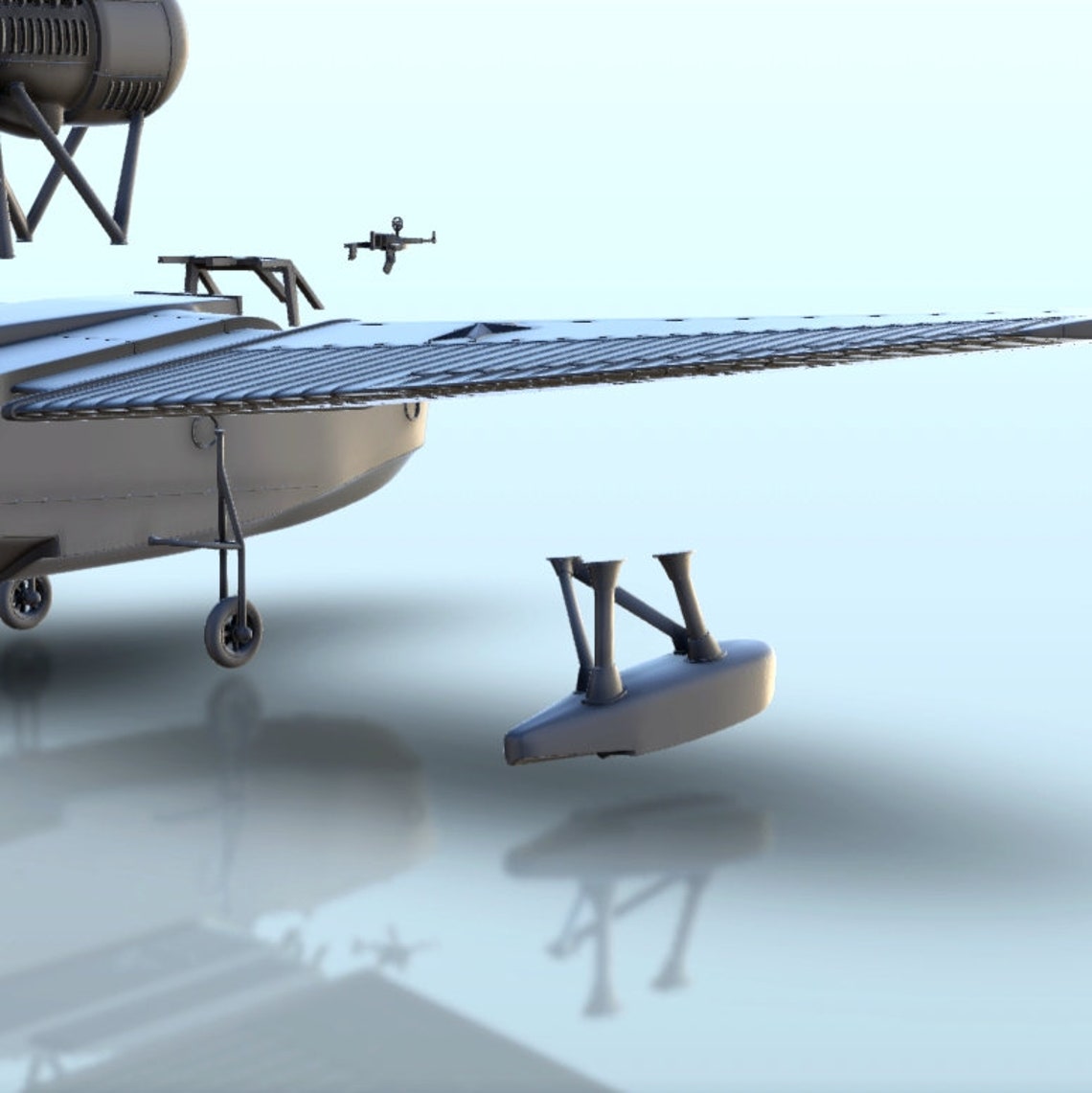 Beriev MBR-2 Bis Stl 3D Printing WW2 Second USSR Plane - Etsy