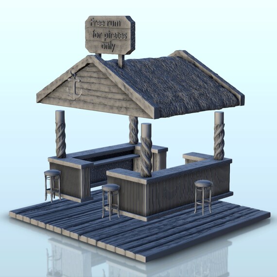Outdoor Pirate Bar