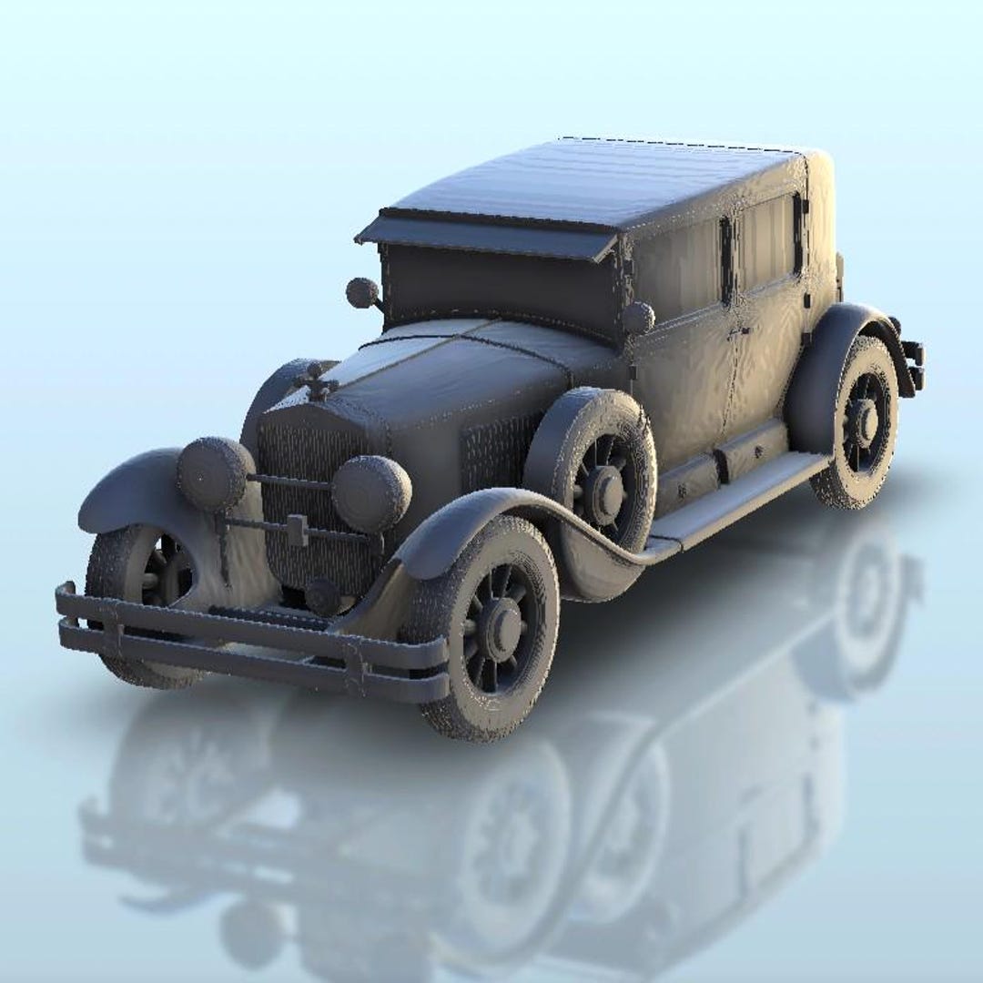 Cadillac 341A - STL 3D Printing Printer Ww2 Ww1 Modern Miniatures ...