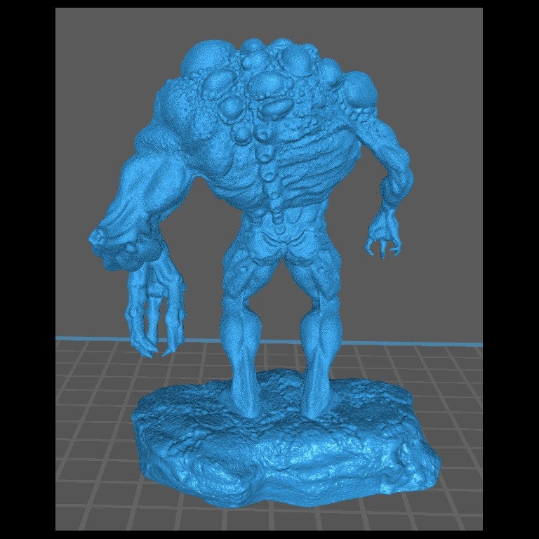 Monster Bubble STL 3D Printing Model Printer LOTR SLA - Etsy