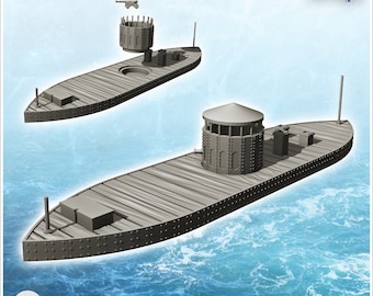 USS Monitor Late 1862 Union Ships Sailboats Age of - Etsy