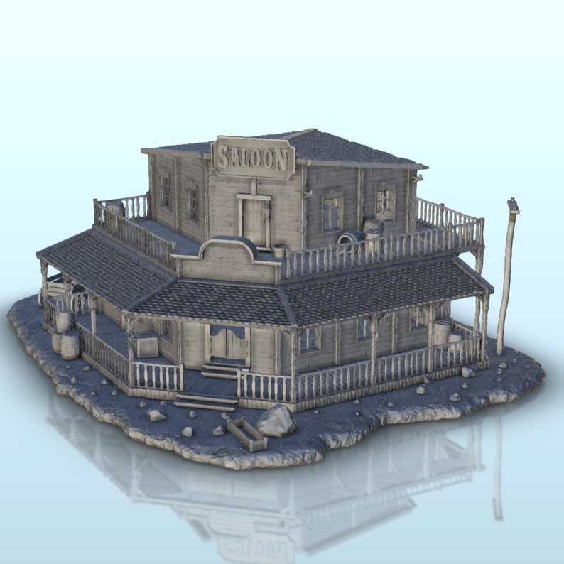 Wild-west Buildings Pack No. 2 Wild West STL 3D Printing - Etsy