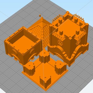 Wild West Bell Tower 17 - STL 3D Printing - Etsy