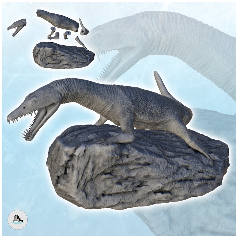 Dinosaur Miniatures Pack - STL 3D Printing Prehistoric Animal HD ...