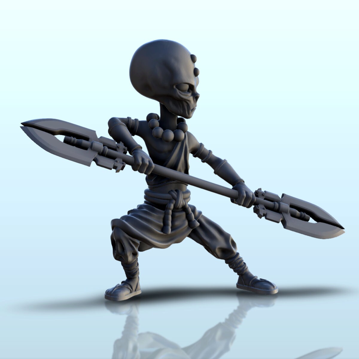 Alien Master Double Sword (14) (+ Pre-supported Version & Base) - STL ...