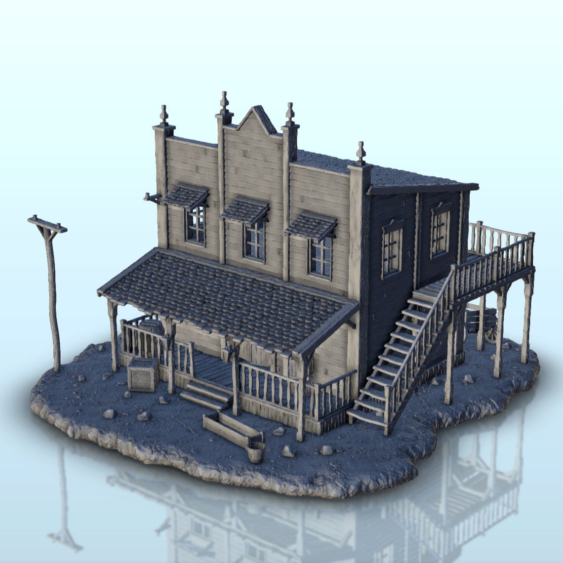 Wild-west Buildings Pack No. 2 Wild West STL 3D Printing - Etsy