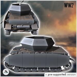 Flakpanzer IV AA Ostwind STL 3D Printing World War Two Second German ...
