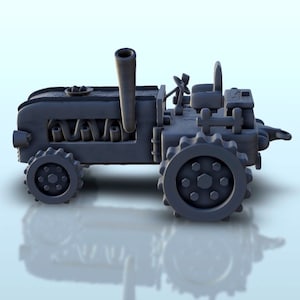 Modern Tractor 1 - STL 3D Printing Medieval Gothic Feudal Old Saga - Etsy