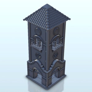 Wild West Bell Tower 17 - STL 3D Printing - Etsy