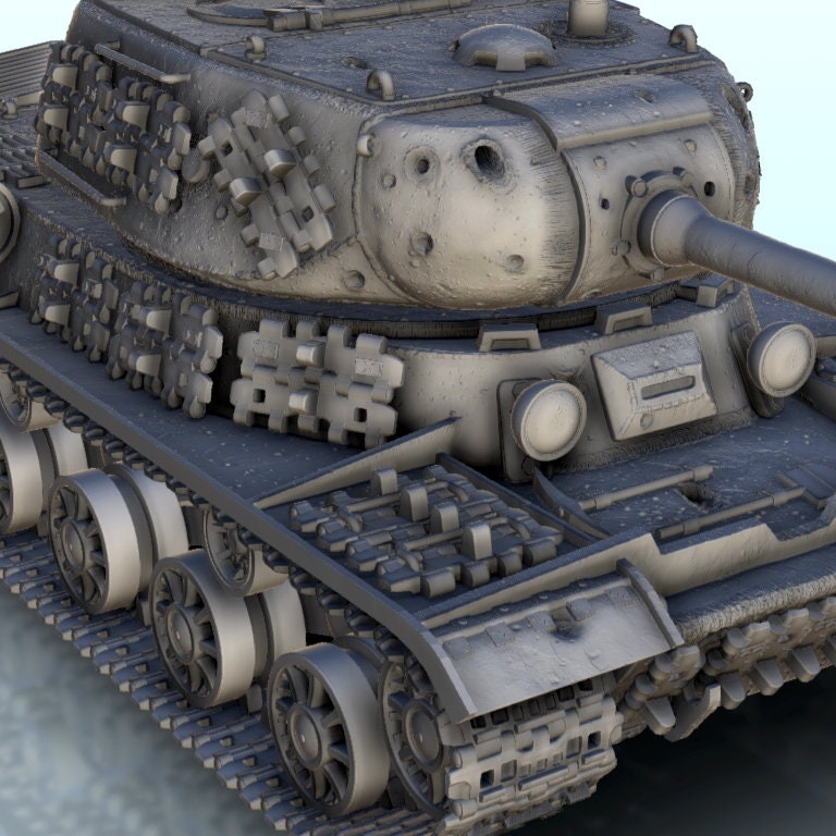 IS-1 Stl 3D Printing WW2 Second USSR Tank Russian Konlfikt | Etsy