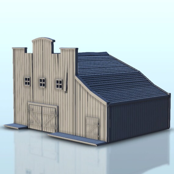 Wild West Farm Warehouse STL 3D Printing - Etsy
