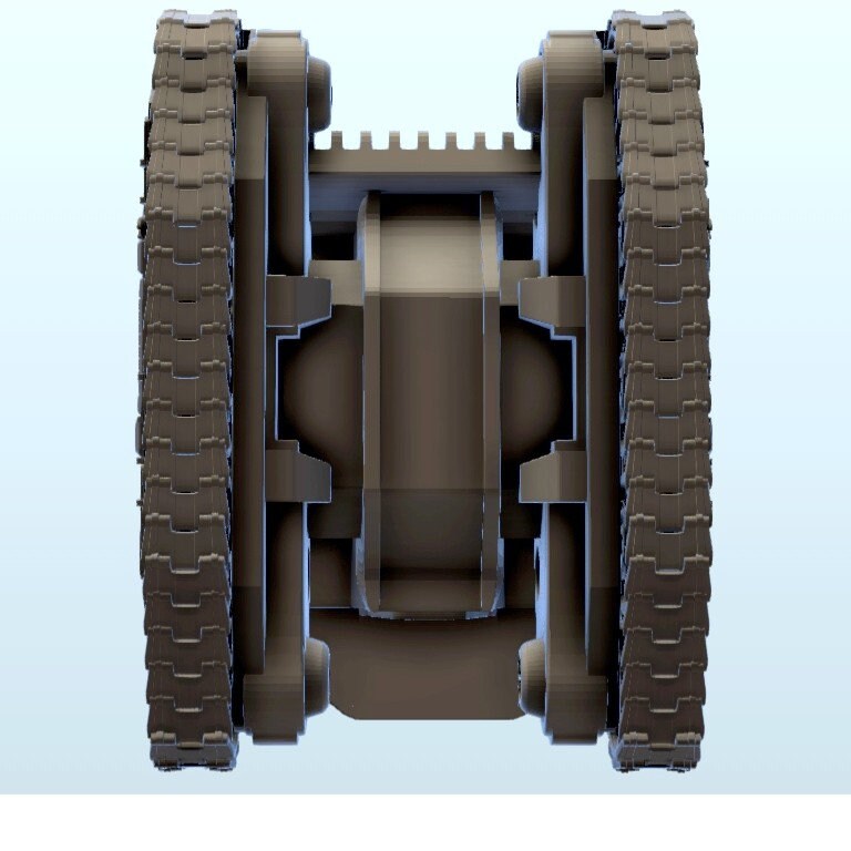 Tracked Cab Vehicle 1 STL 3D Printing | Etsy