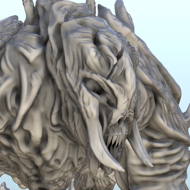 Big Monster With Pointed Carapace - STL 3D Printing Model Printer LOTR ...