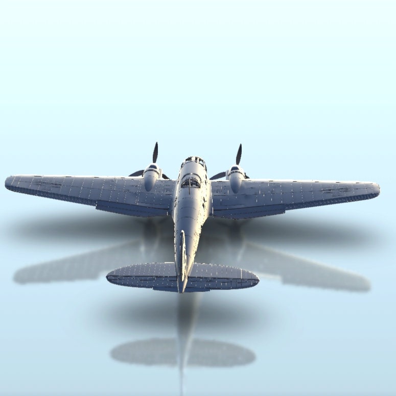 Heinkel He 111 STL 3D Printing World War Two Second German - Etsy Ireland