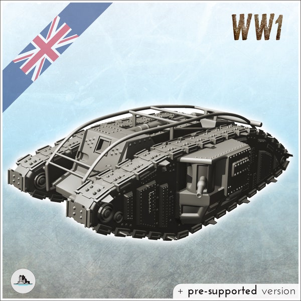 Ww1 Tank Model - Etsy