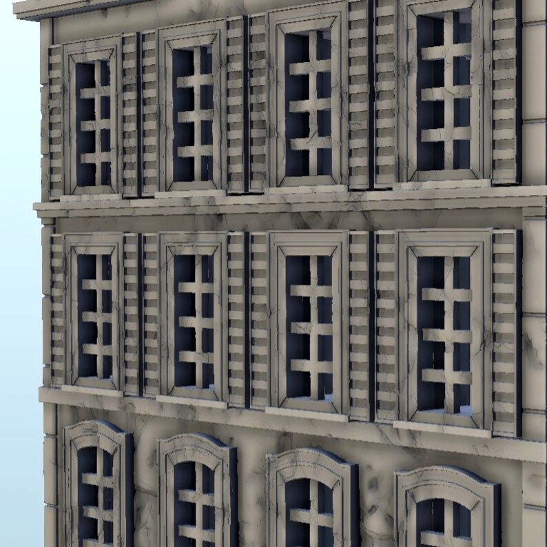 Building 16 STL 3D Printing Scenery Terrain Architecture - Etsy