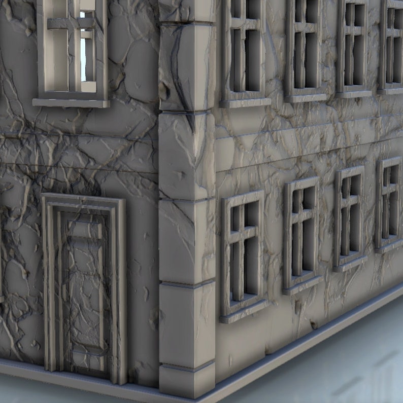 Building 18 STL 3D Printing Scenery Terrain Architecture - Etsy