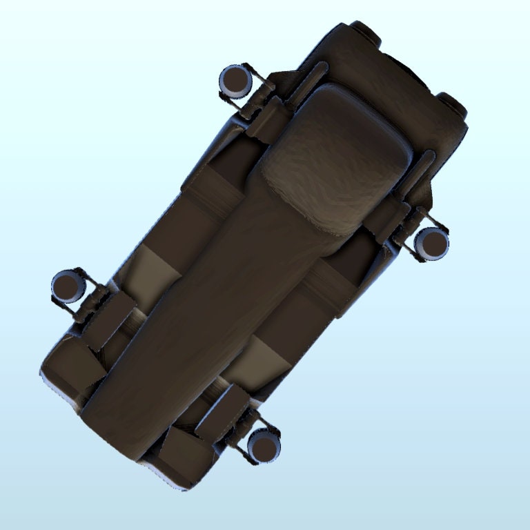 Flying Car With Reactors 6 - STL 3D Printing - Etsy