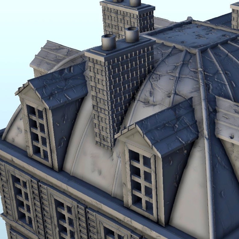 Building 16 STL 3D Printing Scenery Terrain Architecture - Etsy