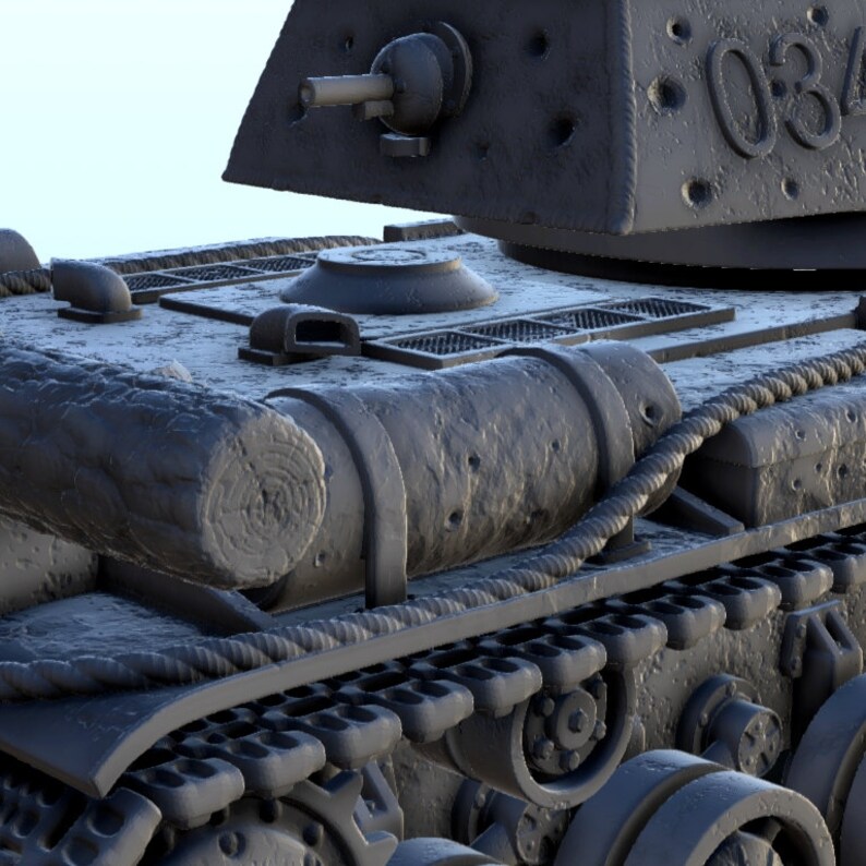 KV-1 M1941 Stl 3D Printing WW2 Second USSR Tank Russian | Etsy