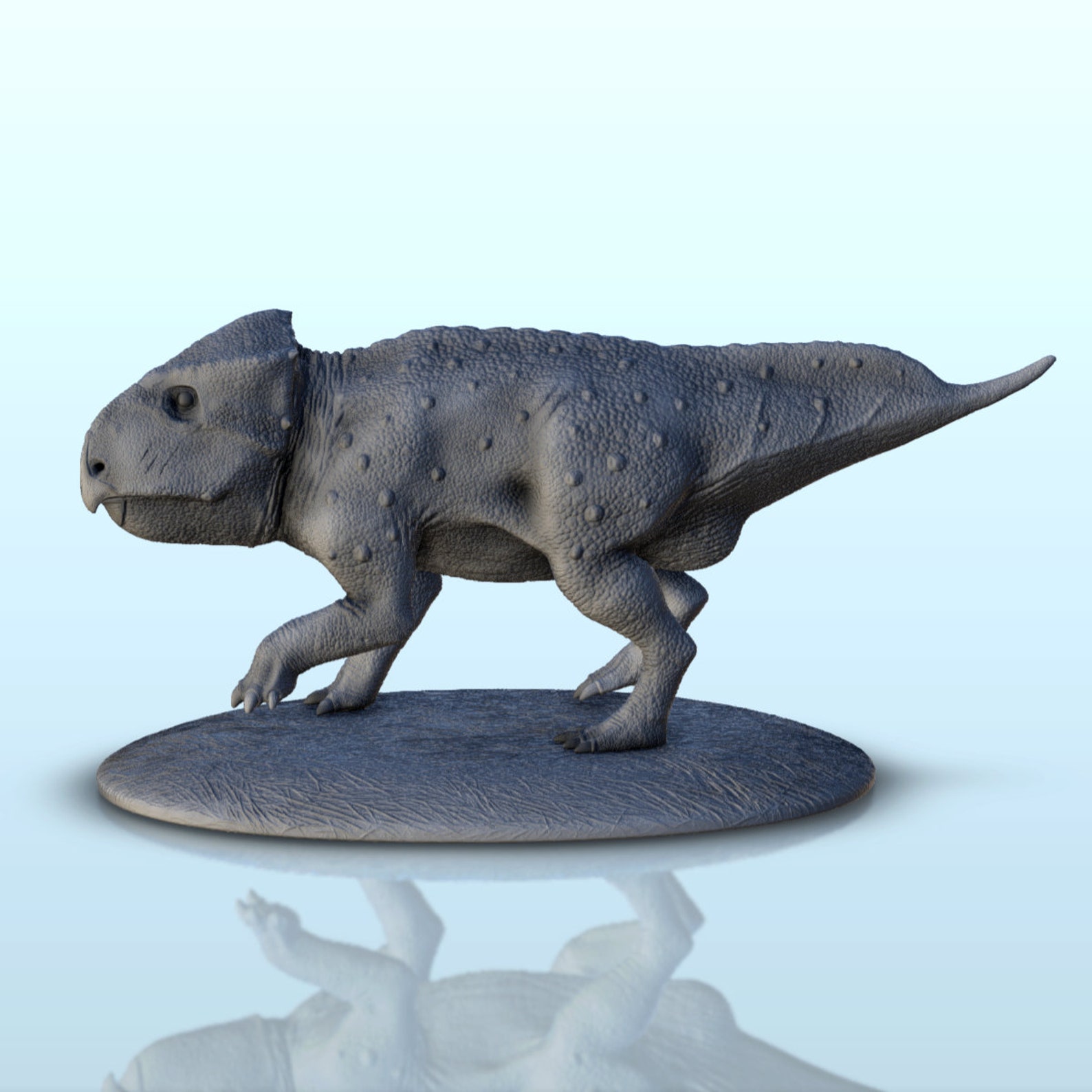 Udanoceratops Dinosaur (3) - STL 3D Printing Prehistoric Animal HD ...