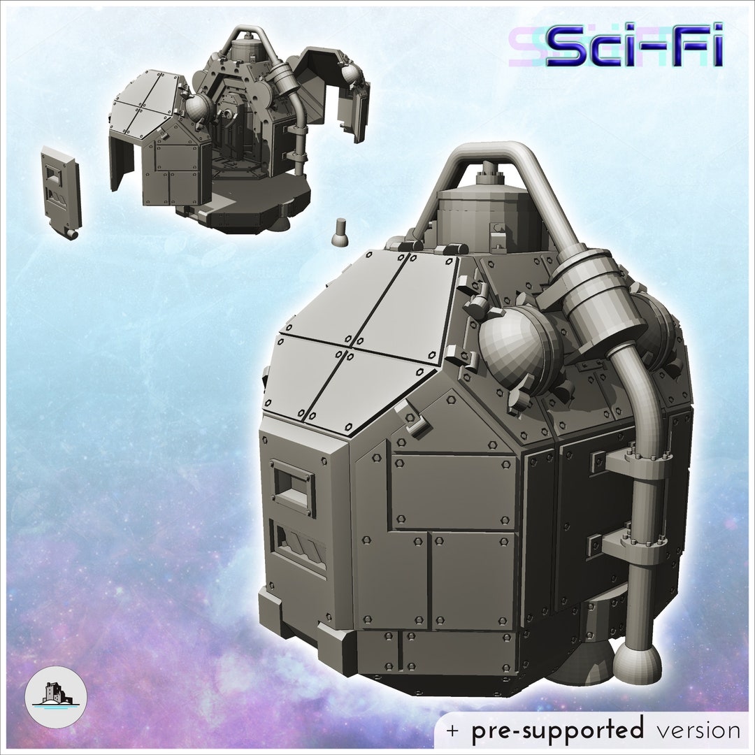 Commando Drop-ship With Interior and Seats (19) - STL 3D Printing Post ...