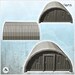 Set of Military Base Buildings With Depot and Barracks (8) - STL 3D ...