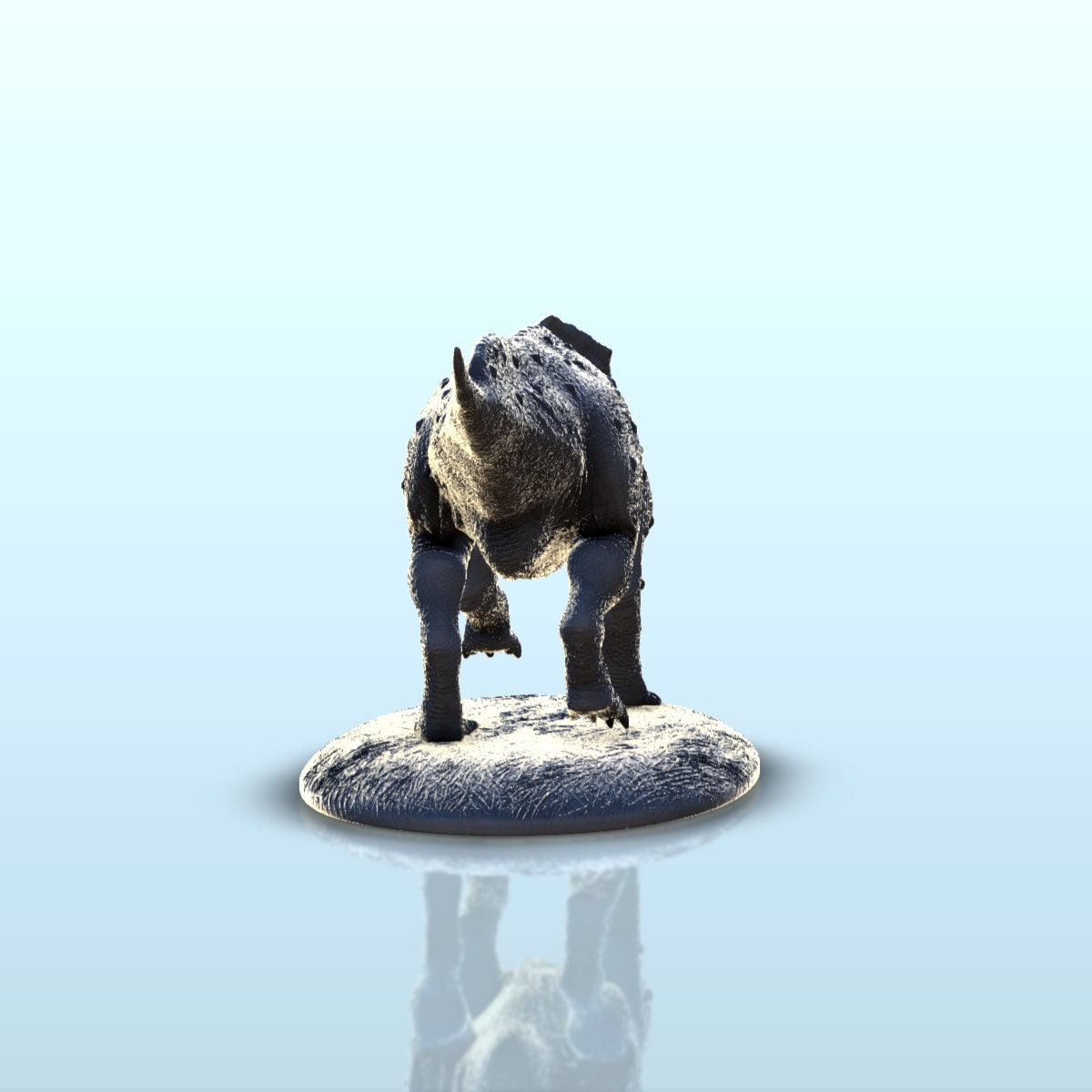 Udanoceratops Dinosaur (3) - STL 3D Printing Prehistoric Animal HD ...