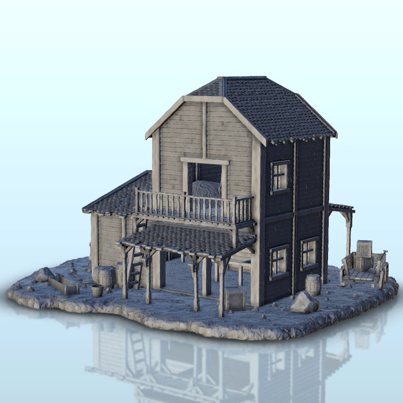 Wild-west Buildings Pack No. 2 Wild West STL 3D Printing - Etsy