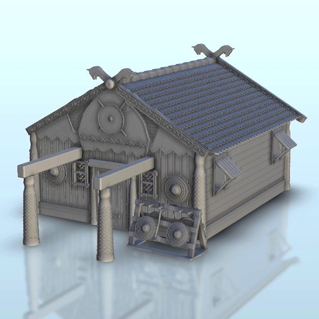 Viking Armory - STL 3D Printing Scenery Terrain Architecture Bolt ...