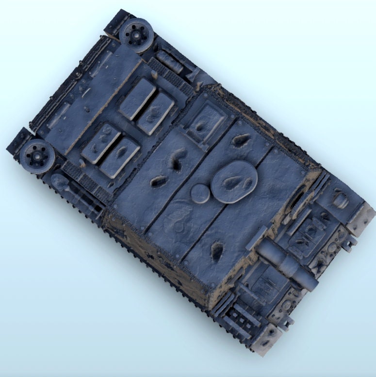 Stug 33B Sig 33 STL 3D Printing World War Two Second German | Etsy