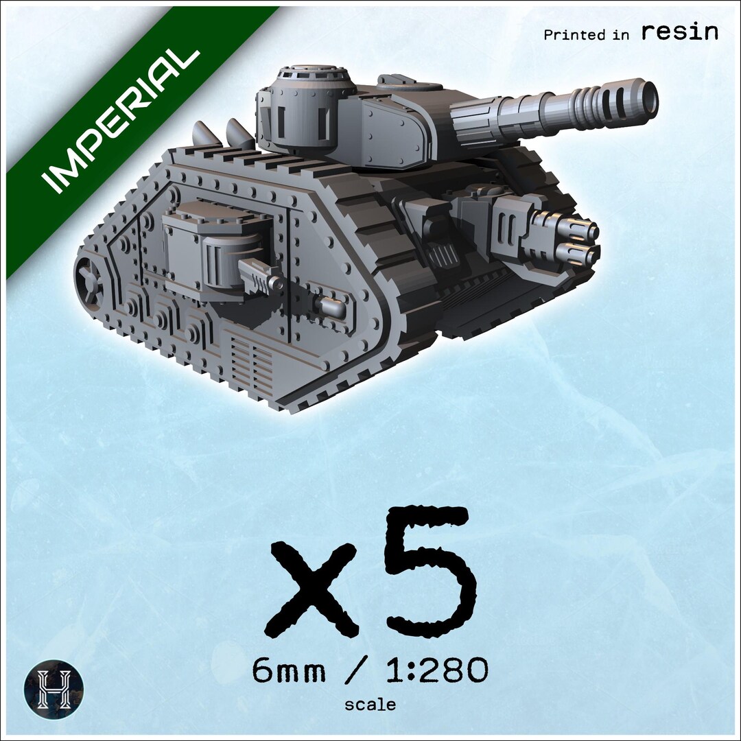 Imperial Centaur Tank (standard Cannon) - Resin-printed 1/280 6mm ...