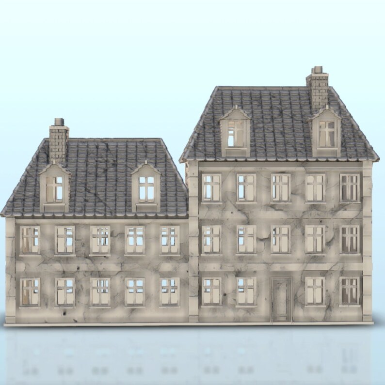 Building 18 STL 3D Printing Scenery Terrain Architecture - Etsy