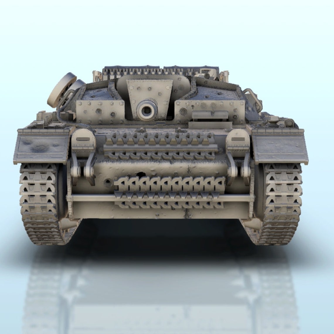 Stug III Ausf. G STL 3D Printing World War Two Second German | Etsy