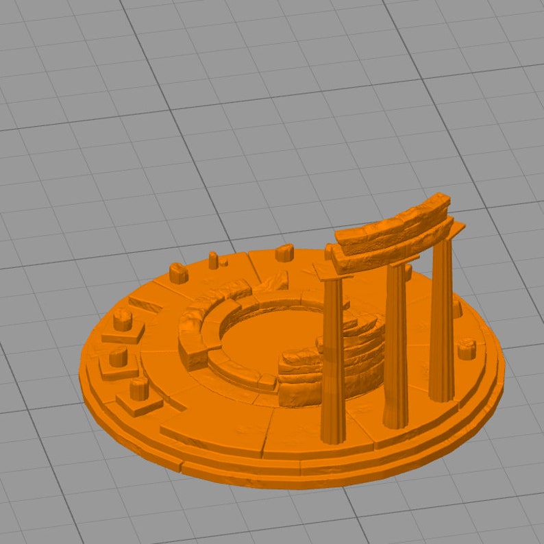 Astar in Ruins 15 STL 3D Model Printing Ancient Classic Old - Etsy