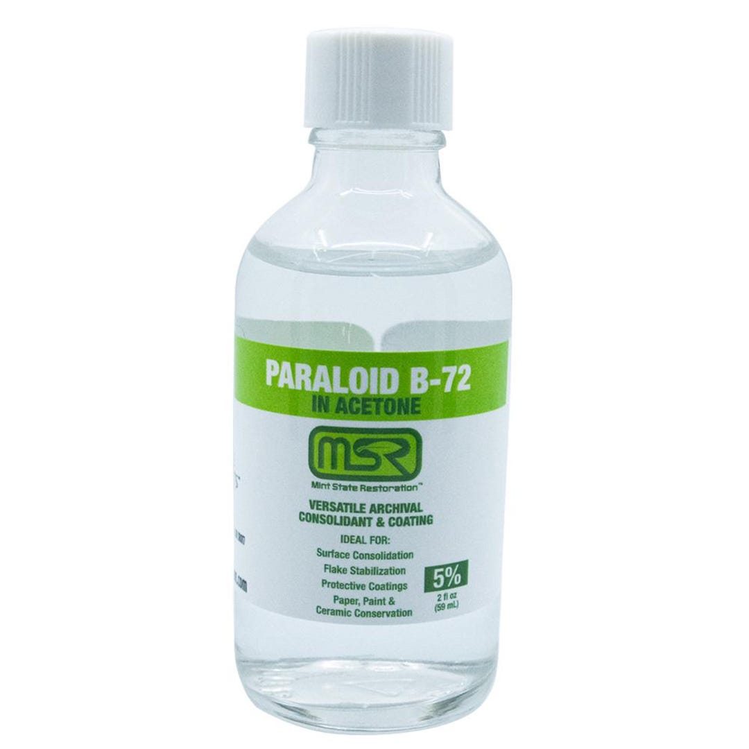 Paraloid B-72 5% Low Strength Archival Adhesive & Consolidant in ...