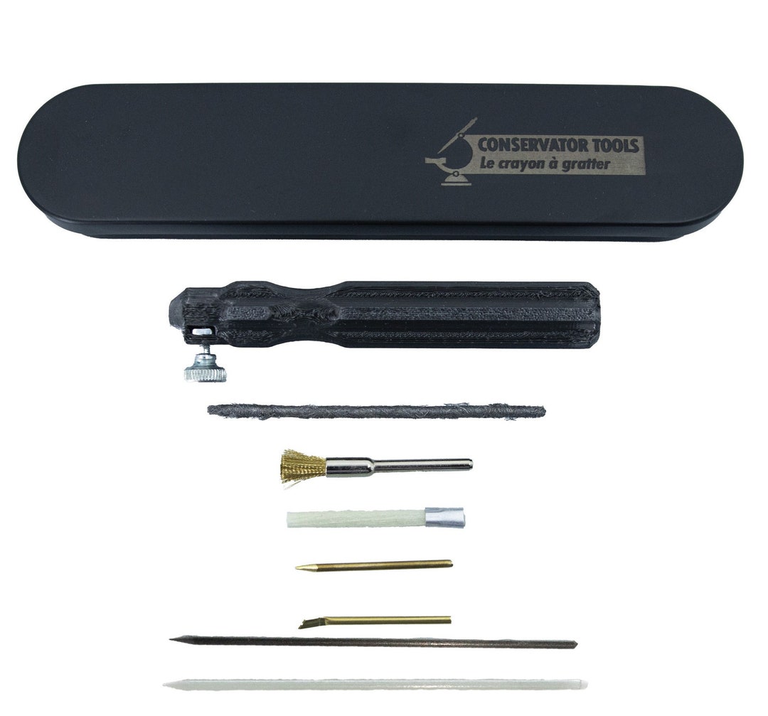 Conservator Le Crayon a Gratter Multi-pen With 7 Tips - Cleans Coins ...