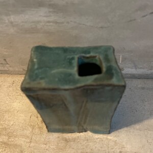 Japanese Vase in Copper Green - Etsy